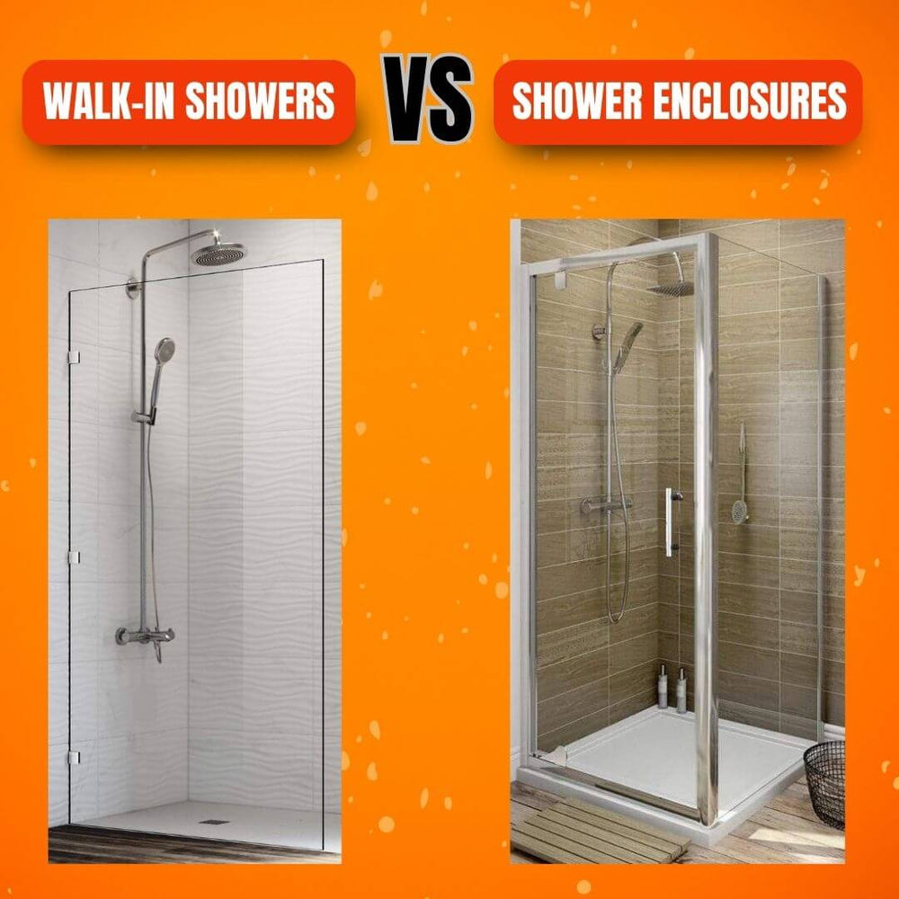 Walk-In vs Enclosed Showers: Style & Function Battle! (2024)