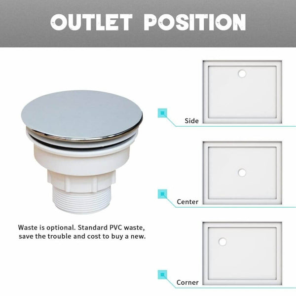 Rectangular Shower Screen Base
