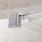 ELEGANT SHOWERS 900mm Shower Screen Stainless Steel Support Bar Glass