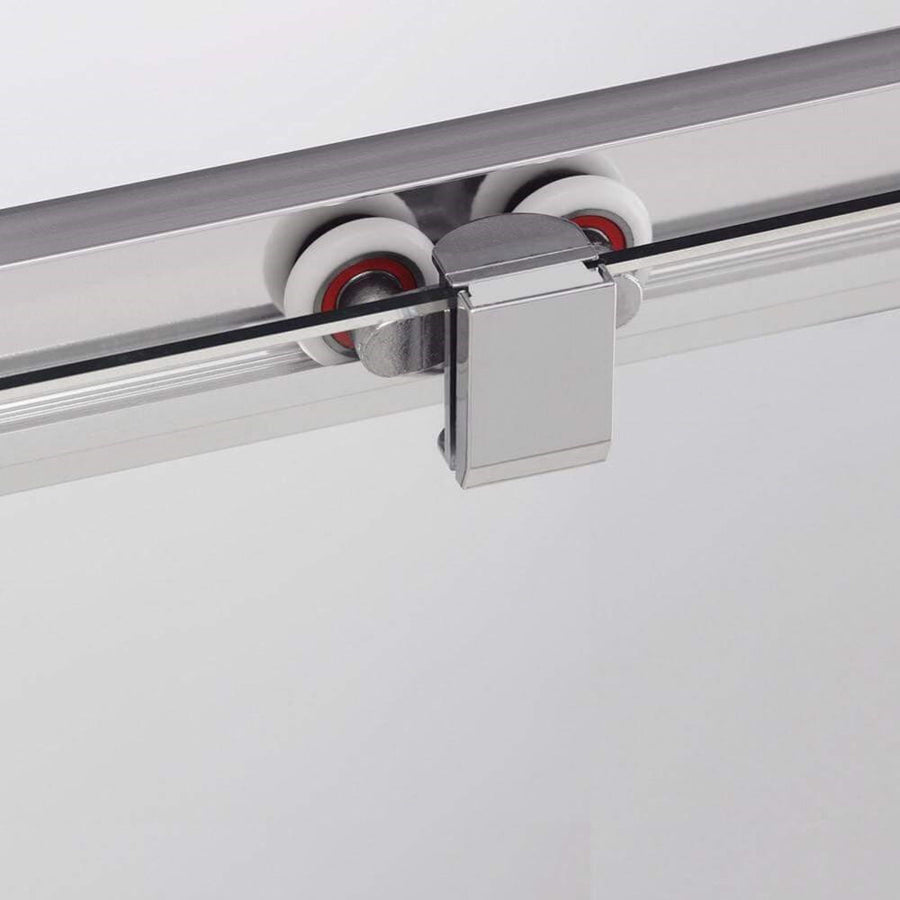 Corner Opening Framed 2 Sliding Door Shower Screen